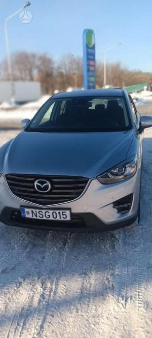 Pelēks Mazda CX-5 2015 Klaipėda, ar dzinēja tilpumu 2.19 L un nobraukumu 149 tūkst. km par 9250 €, foto  vietnē AUTOMOTO.COM.LV