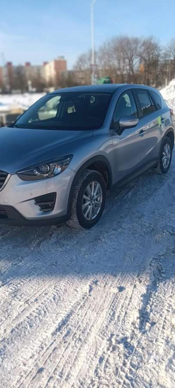 Grey Mazda CX-5 2015 in Klaipeda, with an engine capacity of 2.19 L and mileage of 149 thousand km for 9250 €, photo 2 on AUTOMOTO.COM.LV