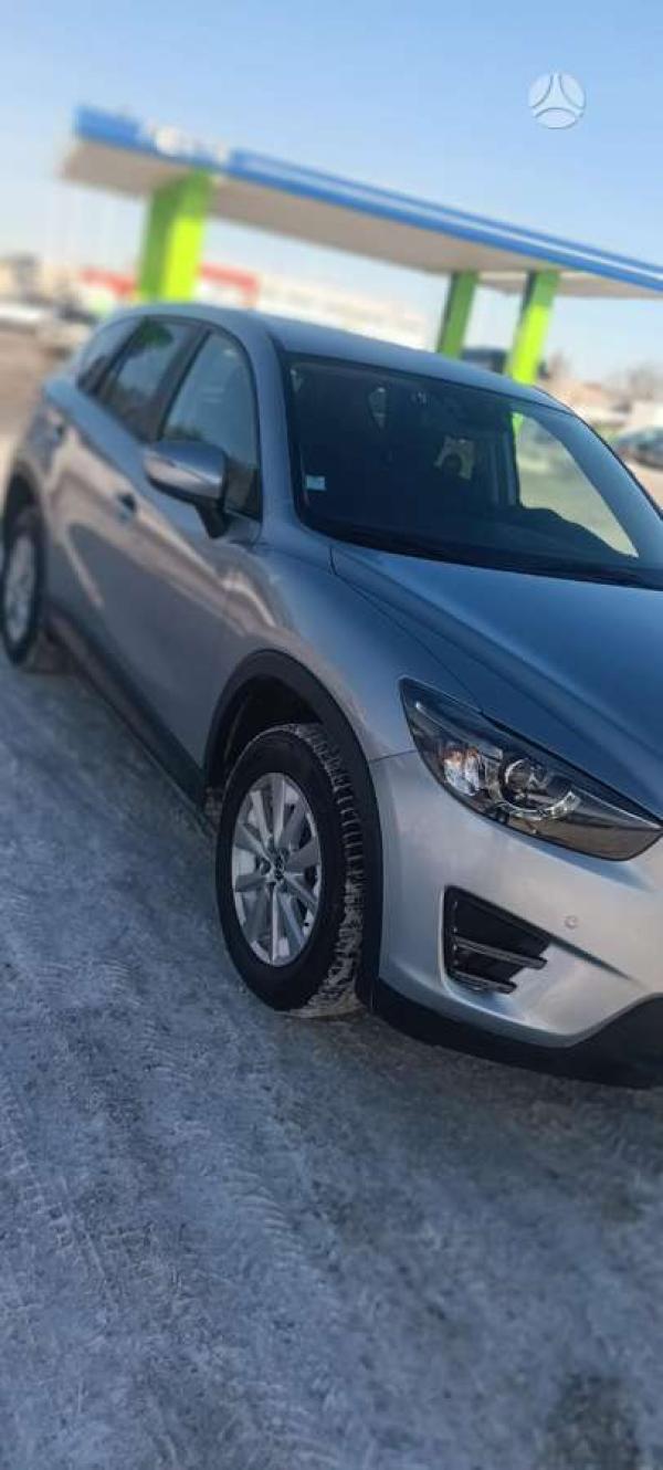 Grey Mazda CX-5 2015 in Klaipeda, with an engine capacity of 2.19 L and mileage of 149 thousand km for 9250 €, photo 3 on AUTOMOTO.COM.LV