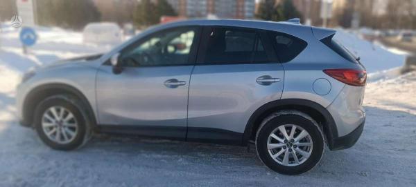 Grey Mazda CX-5 2015 in Klaipeda, with an engine capacity of 2.19 L and mileage of 149 thousand km for 9250 €, photo 7 on AUTOMOTO.COM.LV
