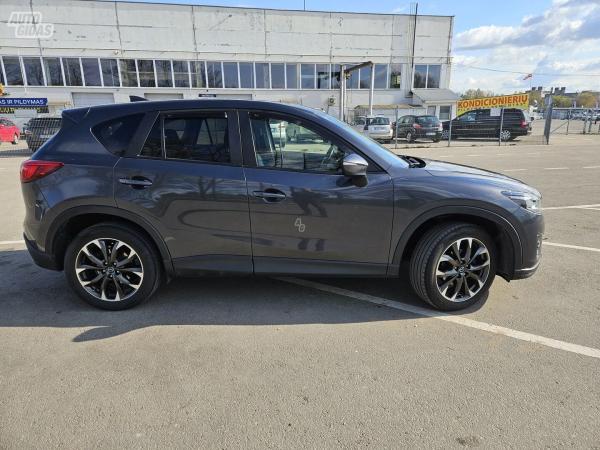 Pelēks Mazda CX-5 2015 Panevēža, ar dzinēja tilpumu 2.20 L un nobraukumu 210 tūkst. km par 6800 €, foto 4 vietnē AUTOMOTO.COM.LV