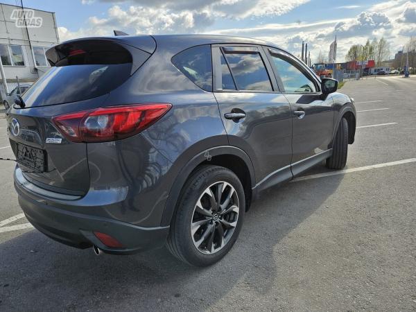 Grey Mazda CX-5 2015 in Panevezys, with an engine capacity of 2.20 L and mileage of 210 thousand km for 6800 €, photo 8 on AUTOMOTO.COM.LV