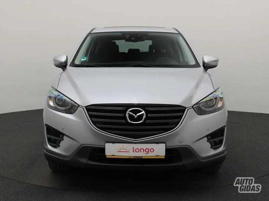 Grey Mazda CX-5 2015 in Vilnius, with an engine capacity of 2.50 L and mileage of 182 thousand km for 14699 €, photo 4 on AUTOMOTO.COM.LV