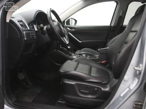 Grey Mazda CX-5 2015 in Vilnius, with an engine capacity of 2.50 L and mileage of 182 thousand km for 14699 €, photo 5 on AUTOMOTO.COM.LV