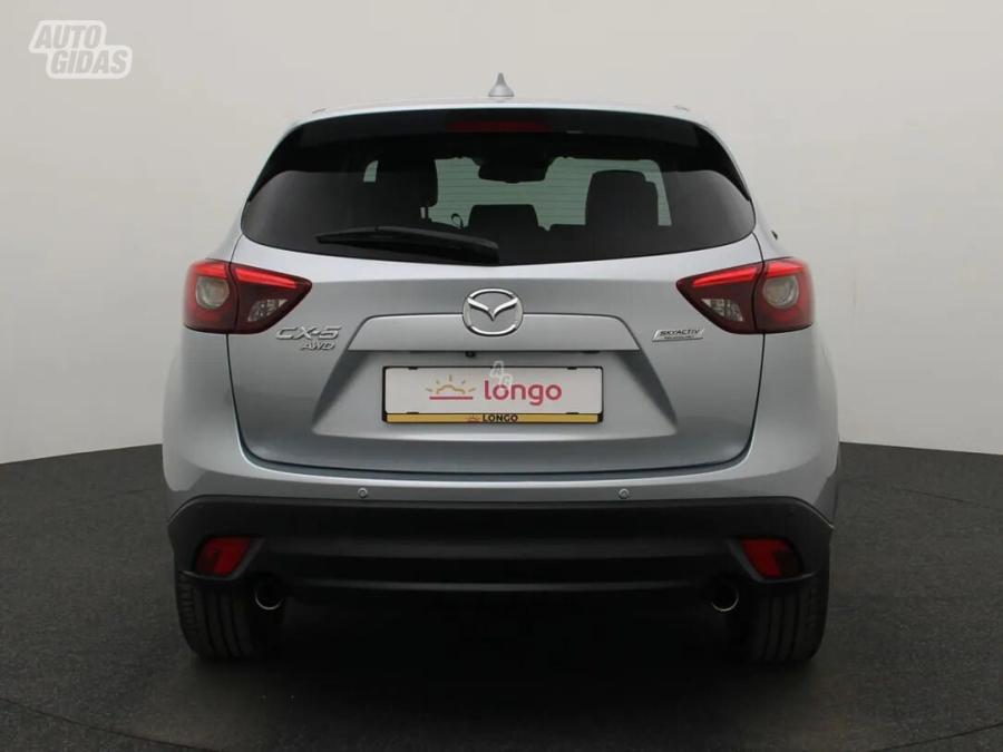 Grey Mazda CX-5 2015 in Vilnius, with an engine capacity of 2.50 L and mileage of 182 thousand km for 14699 €, photo 6 on AUTOMOTO.COM.LV