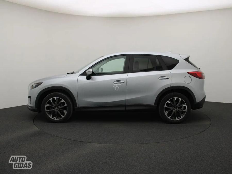 Grey Mazda CX-5 2015 in Vilnius, with an engine capacity of 2.50 L and mileage of 182 thousand km for 14699 €, photo 7 on AUTOMOTO.COM.LV