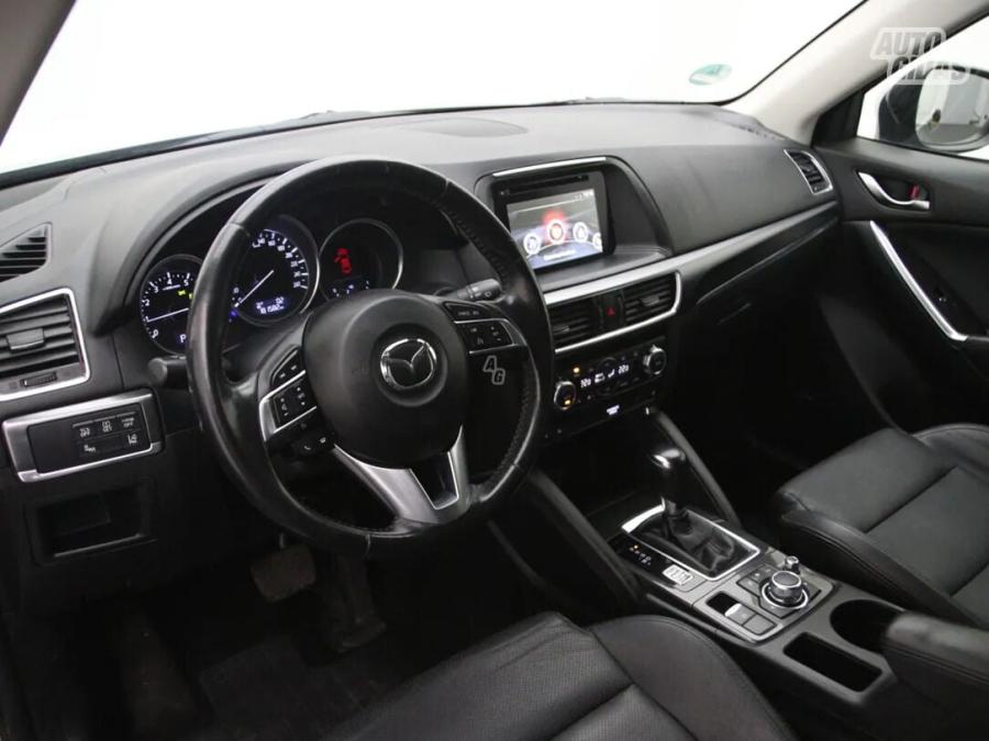 Grey Mazda CX-5 2015 in Vilnius, with an engine capacity of 2.50 L and mileage of 182 thousand km for 14699 €, photo 17 on AUTOMOTO.COM.LV