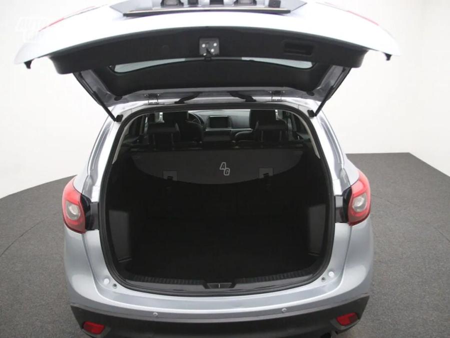 Grey Mazda CX-5 2015 in Vilnius, with an engine capacity of 2.50 L and mileage of 182 thousand km for 14699 €, photo 36 on AUTOMOTO.COM.LV