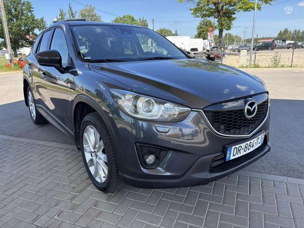 Grey Mazda CX-5 2015 in Taurage, with an engine capacity of 2.19 L and mileage of 120 thousand km for 7300 €, photo 3 on AUTOMOTO.COM.LV