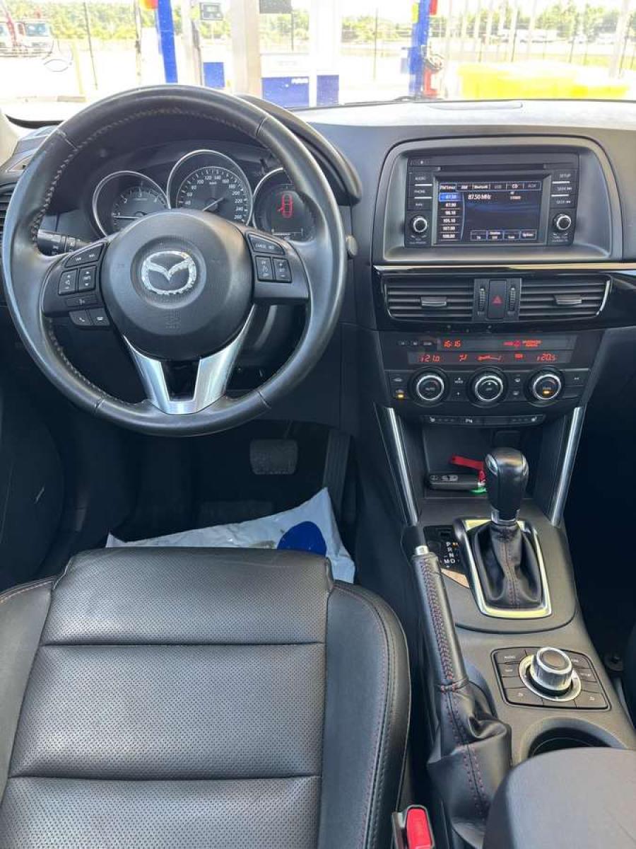 Pelēks Mazda CX-5 2015 Tauragė, ar dzinēja tilpumu 2.19 L un nobraukumu 120 tūkst. km par 7300 €, foto 19 vietnē AUTOMOTO.COM.LV