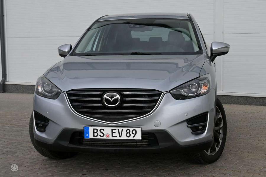 Grey Mazda CX-5 2015 in Kretinga, with an engine capacity of 2.19 L and mileage of 232 thousand km for 9699 €, photo 3 on AUTOMOTO.COM.LV