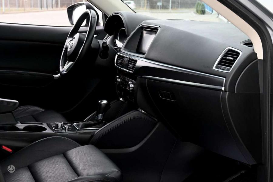 Grey Mazda CX-5 2015 in Kretinga, with an engine capacity of 2.19 L and mileage of 232 thousand km for 9699 €, photo 29 on AUTOMOTO.COM.LV