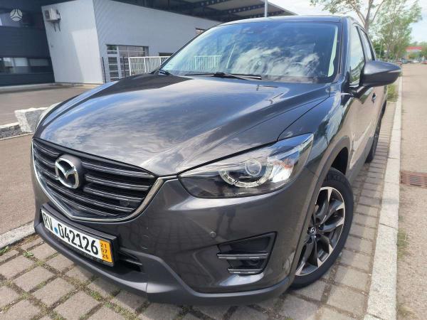 Grey Mazda CX-5 2015 in Taurage, with an engine capacity of 2.19 L and mileage of 199 thousand km for 6900 €, photo 1 on AUTOMOTO.COM.LV