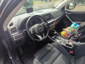 Pelēks Mazda CX-5 2015 Tauragė, ar dzinēja tilpumu 2.19 L un nobraukumu 199 tūkst. km par 6900 €, foto 9 vietnē AUTOMOTO.COM.LV