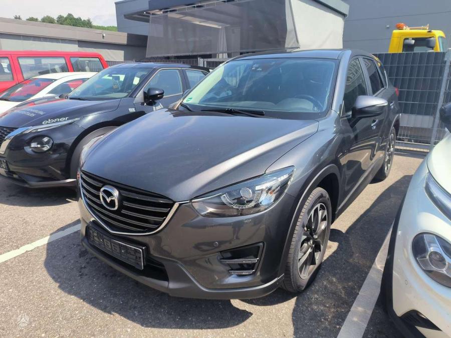 Pelēks Mazda CX-5 2015 Tauragė, ar dzinēja tilpumu 2.19 L un nobraukumu 199 tūkst. km par 6900 €, foto 22 vietnē AUTOMOTO.COM.LV