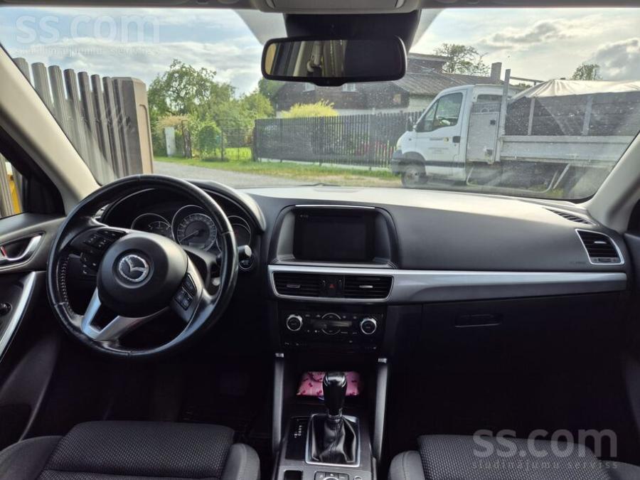 Pelēks Mazda CX-5 2015 Rīga, ar dzinēja tilpumu 2.20 L un nobraukumu 300 tūkst. km par 8200 €, foto 8 vietnē AUTOMOTO.COM.LV