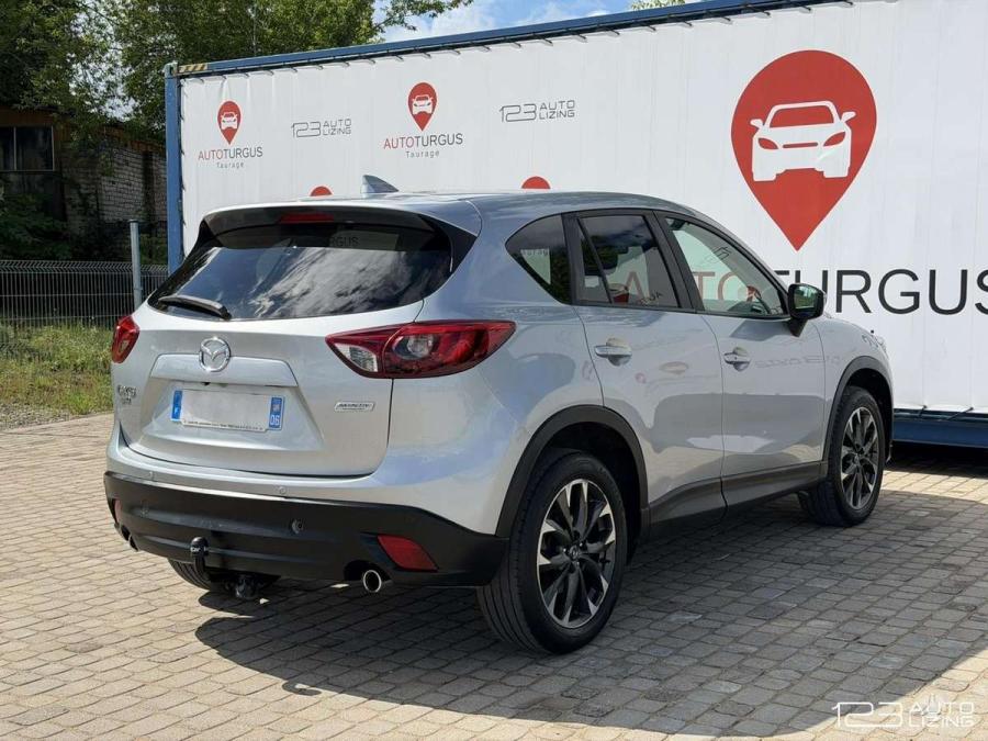 Grey Mazda CX-5 2015 in Taurage, with an engine capacity of 2.20 L and mileage of 200 thousand km for 8600 €, photo 6 on AUTOMOTO.COM.LV