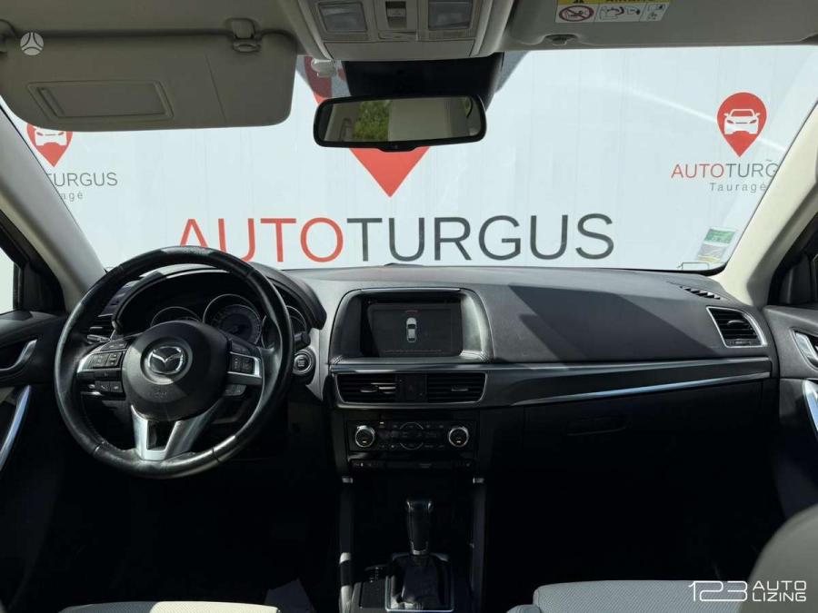 Grey Mazda CX-5 2015 in Taurage, with an engine capacity of 2.20 L and mileage of 200 thousand km for 8600 €, photo 13 on AUTOMOTO.COM.LV
