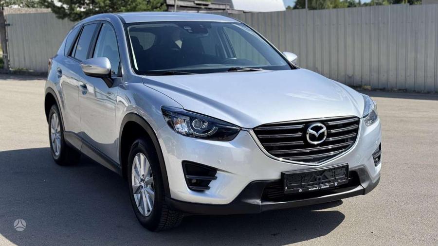 Grey Mazda CX-5 2015 in Telschi, with an engine capacity of 2.19 L and mileage of 170 thousand km for 8700 €, photo 4 on AUTOMOTO.COM.LV