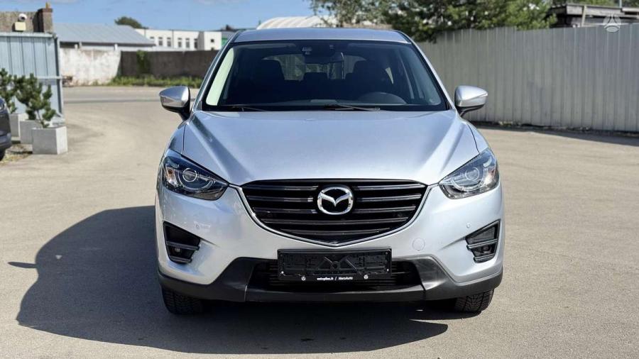Grey Mazda CX-5 2015 in Telschi, with an engine capacity of 2.19 L and mileage of 170 thousand km for 8700 €, photo 5 on AUTOMOTO.COM.LV