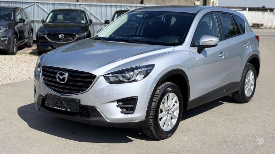 Grey Mazda CX-5 2015 in Telschi, with an engine capacity of 2.19 L and mileage of 170 thousand km for 8700 €, photo 6 on AUTOMOTO.COM.LV