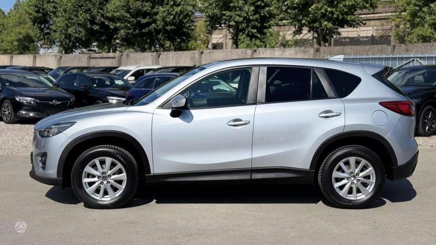 Grey Mazda CX-5 2015 in Telschi, with an engine capacity of 2.19 L and mileage of 170 thousand km for 8700 €, photo 7 on AUTOMOTO.COM.LV