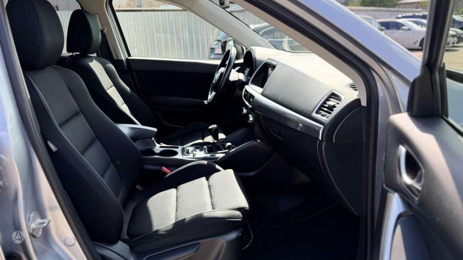 Grey Mazda CX-5 2015 in Telschi, with an engine capacity of 2.19 L and mileage of 170 thousand km for 8700 €, photo 18 on AUTOMOTO.COM.LV