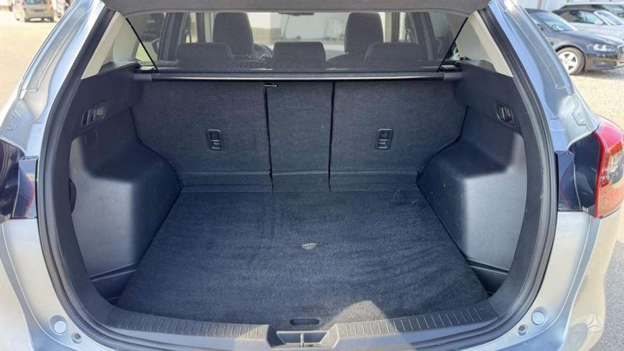 Grey Mazda CX-5 2015 in Telschi, with an engine capacity of 2.19 L and mileage of 170 thousand km for 8700 €, photo 21 on AUTOMOTO.COM.LV