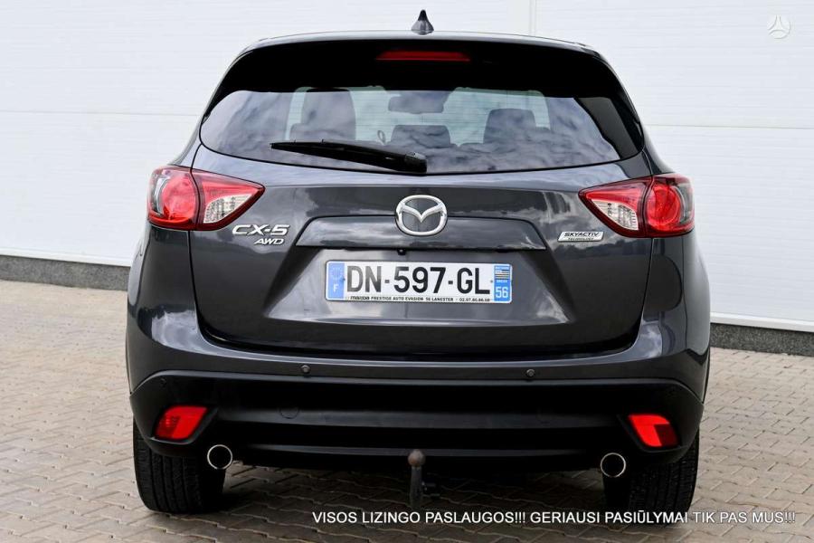 Grey Mazda CX-5 2015 in Kretinga, with an engine capacity of 2.19 L and mileage of 232 thousand km for 7999 €, photo 10 on AUTOMOTO.COM.LV