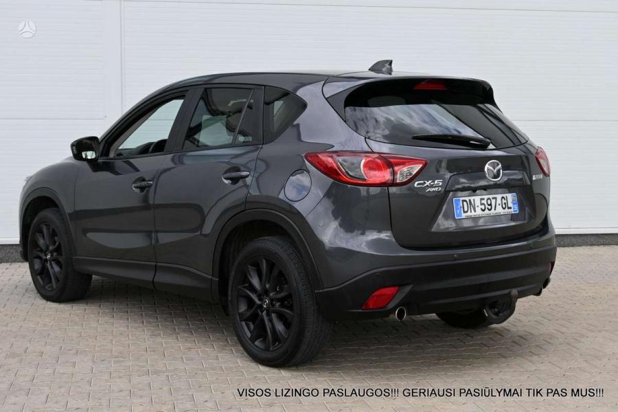 Grey Mazda CX-5 2015 in Kretinga, with an engine capacity of 2.19 L and mileage of 232 thousand km for 7999 €, photo 11 on AUTOMOTO.COM.LV
