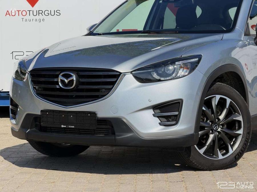 Pelēks Mazda CX-5 2015 Tauragė, ar dzinēja tilpumu 2.20 L un nobraukumu 219 tūkst. km par 7300 €, foto 3 vietnē AUTOMOTO.COM.LV