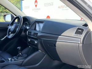 Pelēks Mazda CX-5 2015 Tauragė, ar dzinēja tilpumu 2.20 L un nobraukumu 219 tūkst. km par 7300 €, foto 16 vietnē AUTOMOTO.COM.LV
