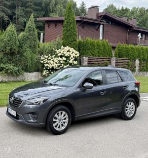 Pelēks Mazda CX-5 2015 Viļņa, ar dzinēja tilpumu 2.19 L un nobraukumu 180 tūkst. km par 6100 €, foto  vietnē AUTOMOTO.COM.LV