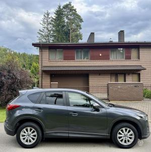 Pelēks Mazda CX-5 2015 Viļņa, ar dzinēja tilpumu 2.19 L un nobraukumu 180 tūkst. km par 6100 €, foto 8 vietnē AUTOMOTO.COM.LV