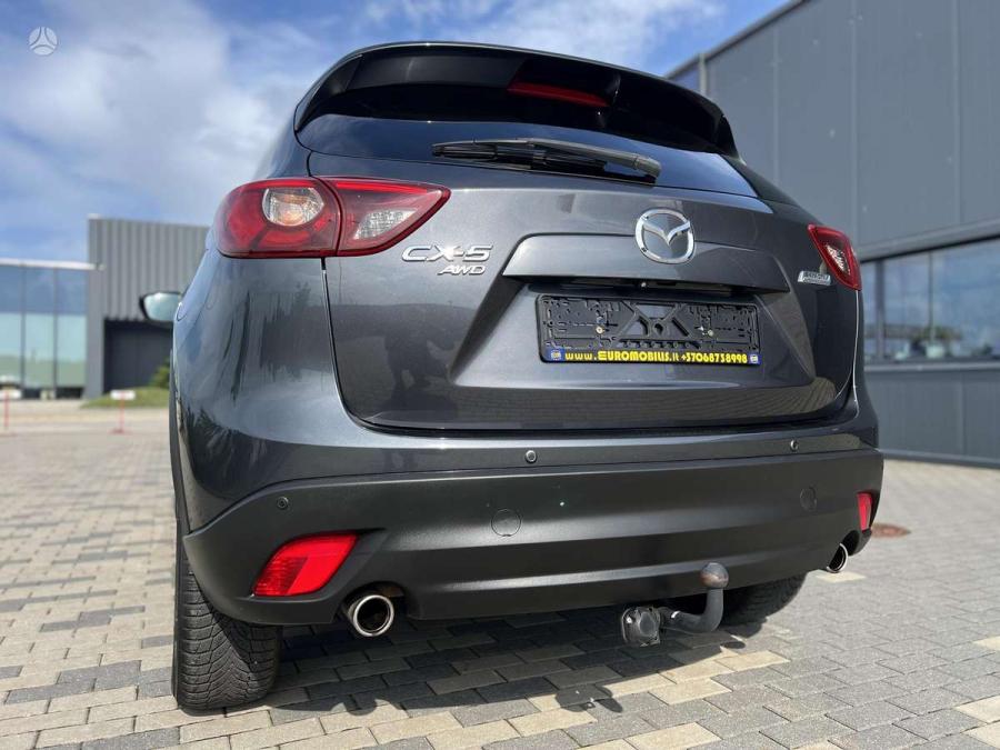 Pelēks Mazda CX-5 2015 Šauļi, ar dzinēja tilpumu 2.19 L un nobraukumu 165 tūkst. km par 9800 €, foto 10 vietnē AUTOMOTO.COM.LV