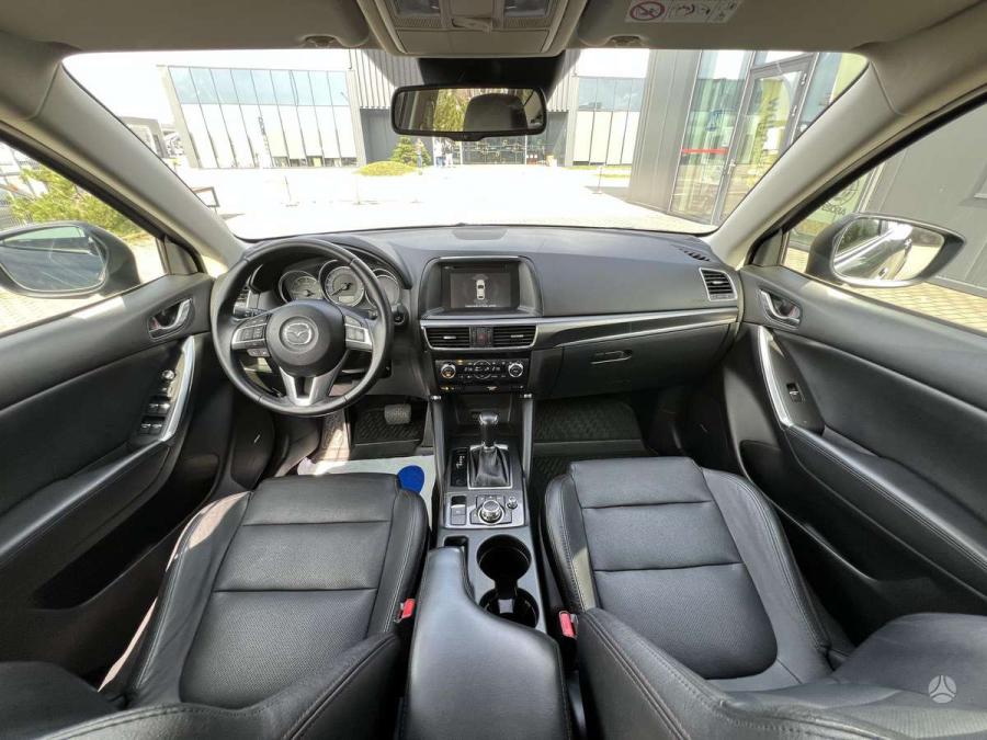 Pelēks Mazda CX-5 2015 Šauļi, ar dzinēja tilpumu 2.19 L un nobraukumu 165 tūkst. km par 9800 €, foto 17 vietnē AUTOMOTO.COM.LV