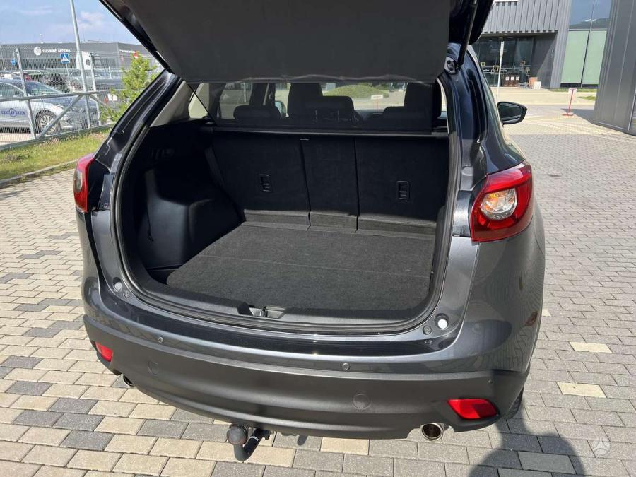 Pelēks Mazda CX-5 2015 Šauļi, ar dzinēja tilpumu 2.19 L un nobraukumu 165 tūkst. km par 9800 €, foto 32 vietnē AUTOMOTO.COM.LV