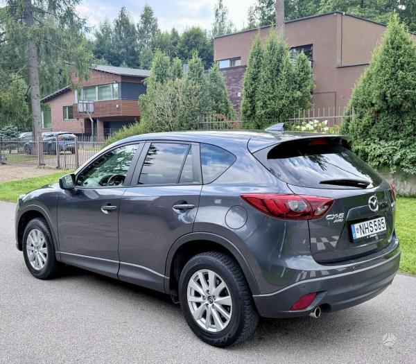 Grey Mazda CX-5 2015 in Vilnius, with an engine capacity of 2.19 L and mileage of 181 thousand km for 6300 €, photo 8 on AUTOMOTO.COM.LV