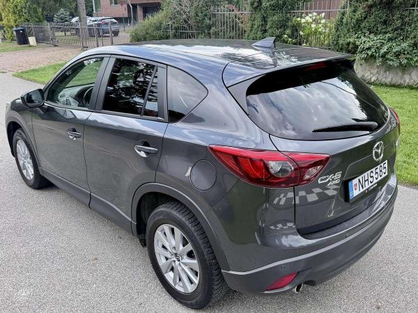 Grey Mazda CX-5 2015 in Vilnius, with an engine capacity of 2.19 L and mileage of 181 thousand km for 6300 €, photo 9 on AUTOMOTO.COM.LV