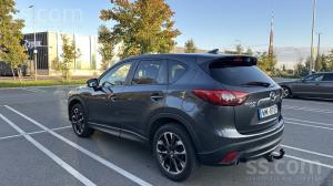 Grey Mazda CX-5 2015 in Riga, with an engine capacity of 2.20 L and mileage of 198 thousand km for 9400 €, photo 5 on AUTOMOTO.COM.LV