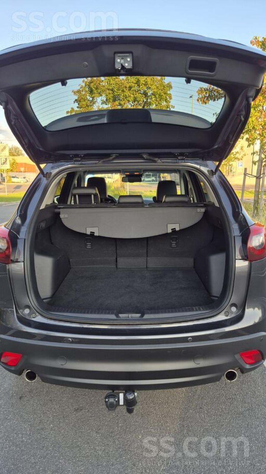 Grey Mazda CX-5 2015 in Riga, with an engine capacity of 2.20 L and mileage of 198 thousand km for 9400 €, photo 8 on AUTOMOTO.COM.LV