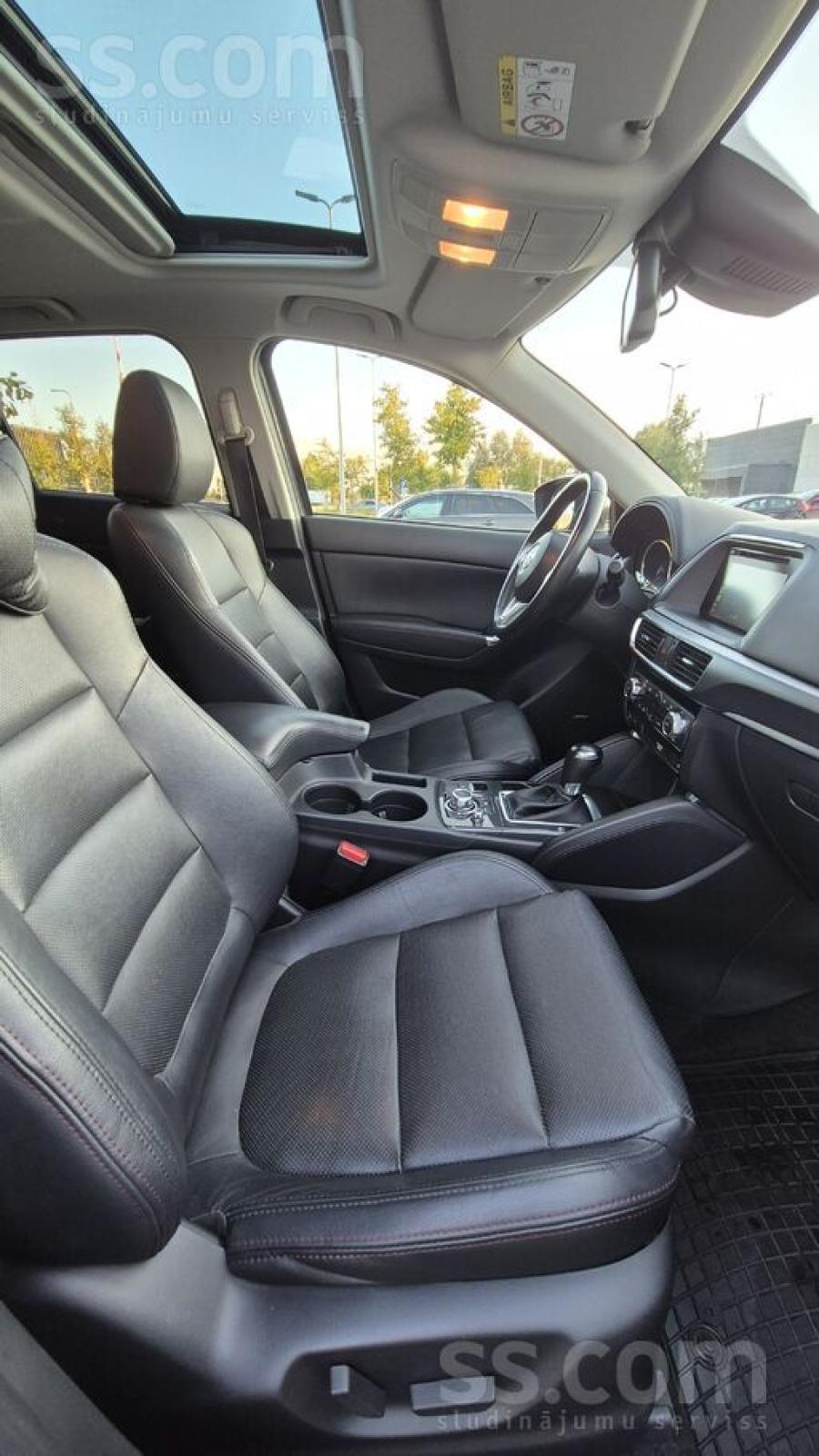 Grey Mazda CX-5 2015 in Riga, with an engine capacity of 2.20 L and mileage of 198 thousand km for 9400 €, photo 11 on AUTOMOTO.COM.LV