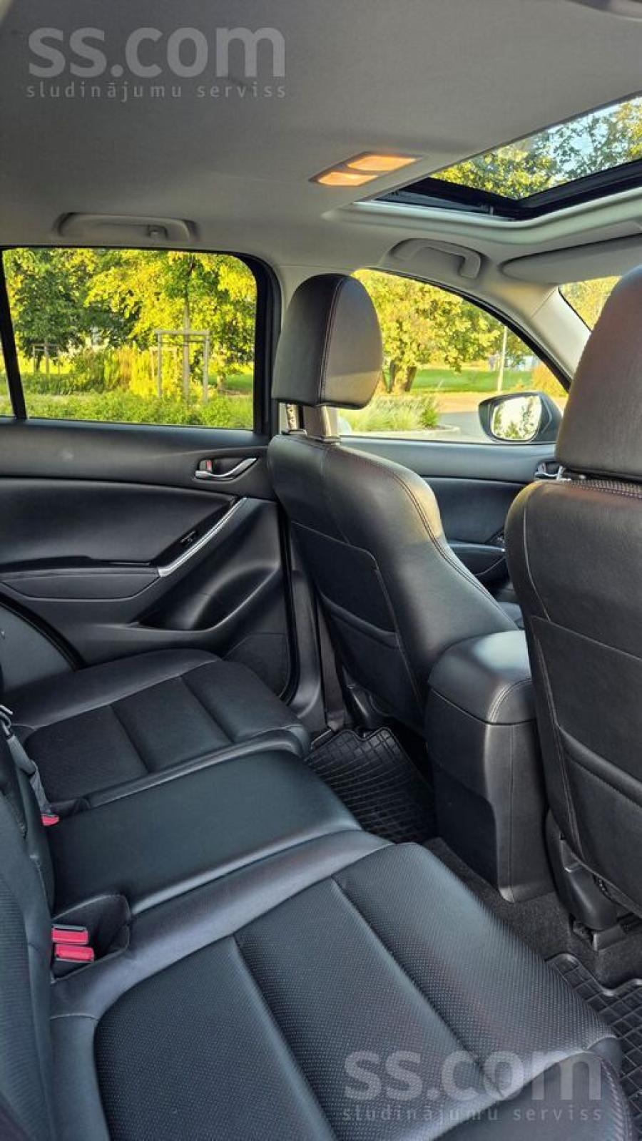 Grey Mazda CX-5 2015 in Riga, with an engine capacity of 2.20 L and mileage of 198 thousand km for 9400 €, photo 15 on AUTOMOTO.COM.LV