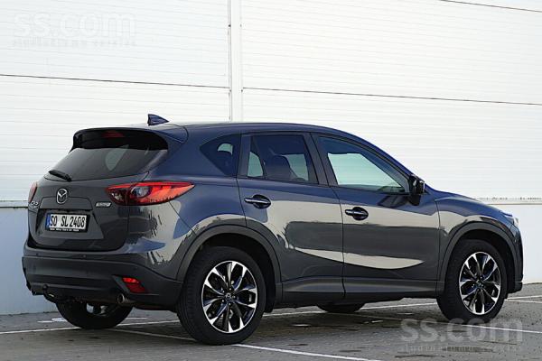 Pelēks Mazda CX-5 2016 Rīga, ar dzinēja tilpumu 2.20 L un nobraukumu 185 tūkst. km par 9900 €, foto 11 vietnē AUTOMOTO.COM.LV