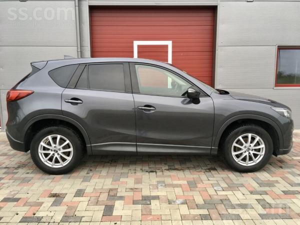 Grey Mazda CX-5 2016 in Talsi, with an engine capacity of 2.20 L and mileage of 0 thousand km for 10999 €, photo 2 on AUTOMOTO.COM.LV
