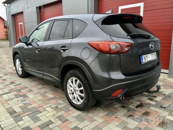 Grey Mazda CX-5 2016 in Talsi, with an engine capacity of 2.20 L and mileage of 0 thousand km for 10999 €, photo 5 on AUTOMOTO.COM.LV