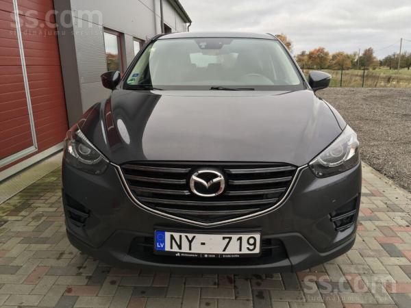 Grey Mazda CX-5 2016 in Talsi, with an engine capacity of 2.20 L and mileage of 0 thousand km for 10999 €, photo 8 on AUTOMOTO.COM.LV