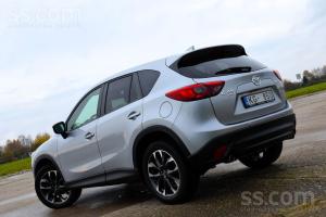 Grey Mazda CX-5 2016 in Riga, with an engine capacity of 2.20 L and mileage of 230 thousand km for 10000 €, photo 4 on AUTOMOTO.COM.LV