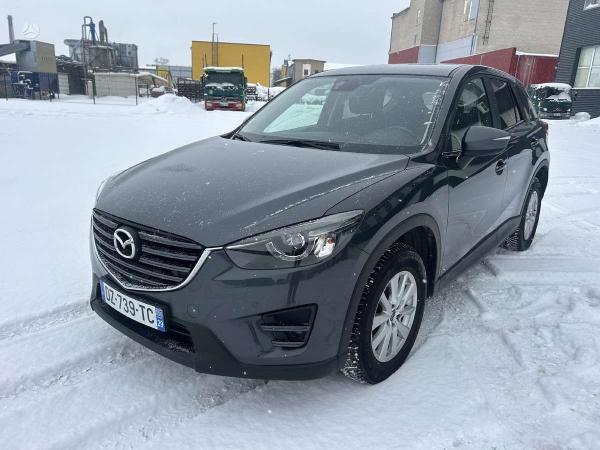 Pelēks Mazda CX-5 2016 Tauragė, ar dzinēja tilpumu 2.19 L un nobraukumu 170 tūkst. km par 7350 €, foto 1 vietnē AUTOMOTO.COM.LV