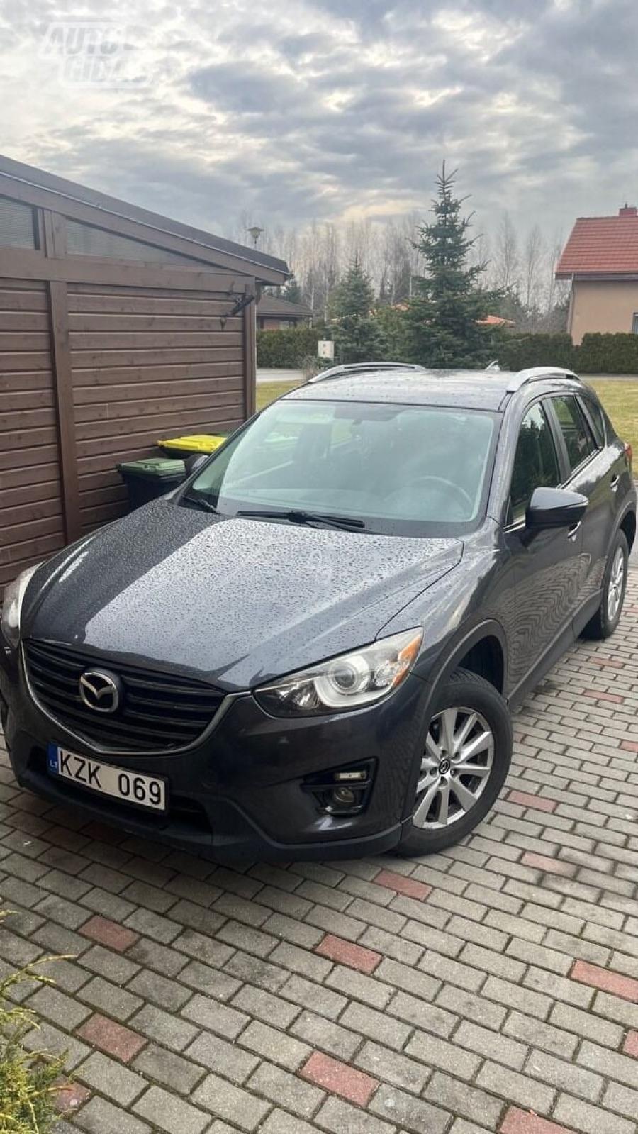 Pelēks Mazda CX-5 2016 Klaipėda, ar dzinēja tilpumu 2.50 L un nobraukumu 130 tūkst. km par 9000 €, foto 1 vietnē AUTOMOTO.COM.LV